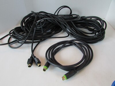 Audio Cable Hosa SVC-125AU 4-Pin S-Video Male to Male Gold Contacts 100 ...