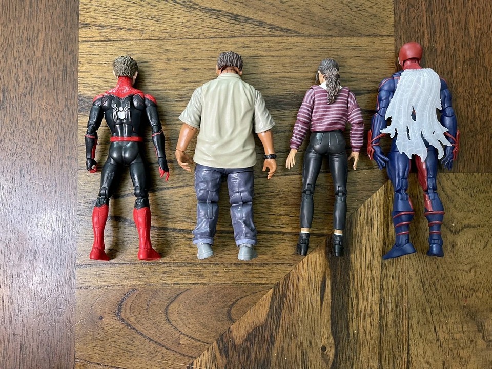 Marvel Legends Spiderman Lot, Homecoming, Tom Holland, Ned,MJ ...
