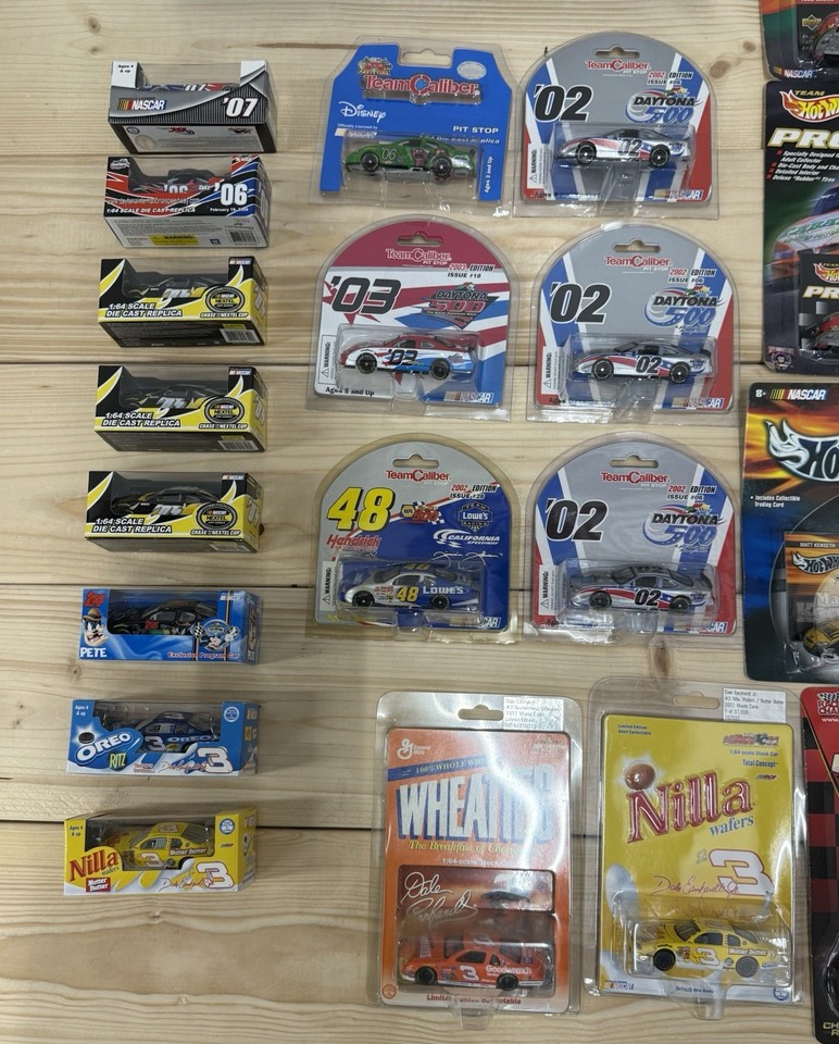 Lot of 28+ Diecast 1:64 Earnhardt Johnson Bodine Action Team Caliber ...