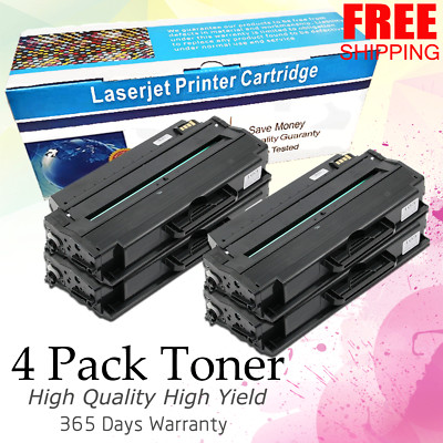 4 Pack MLT-D103L MLTD103S Toner for Samsung 103L ML-2955DW ML-2955ND ...