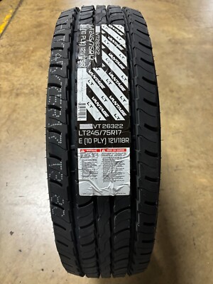 4 (Four) New Vantage LT HD Tires - LT245/75R17 Tires 2457517 245 75 17 ...
