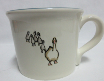 VTG A COUNTRY SUMMER Bobbi Becker MUG 2.75” Geese PFALTZGRAFF | eBay