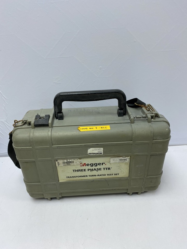 Megger Three Phase Transformer Turns Ratio TTR Tester Catolog 550503 | eBay