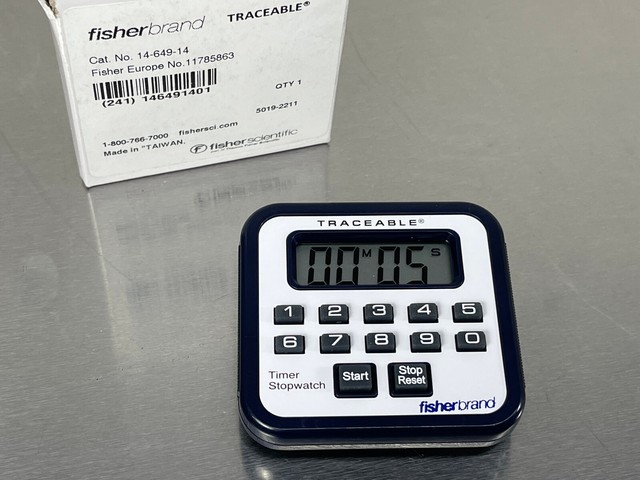 Fisherbrand Traceable Stopwatch Countdown / Countup Timer 14-649-14 for sale online | eBay