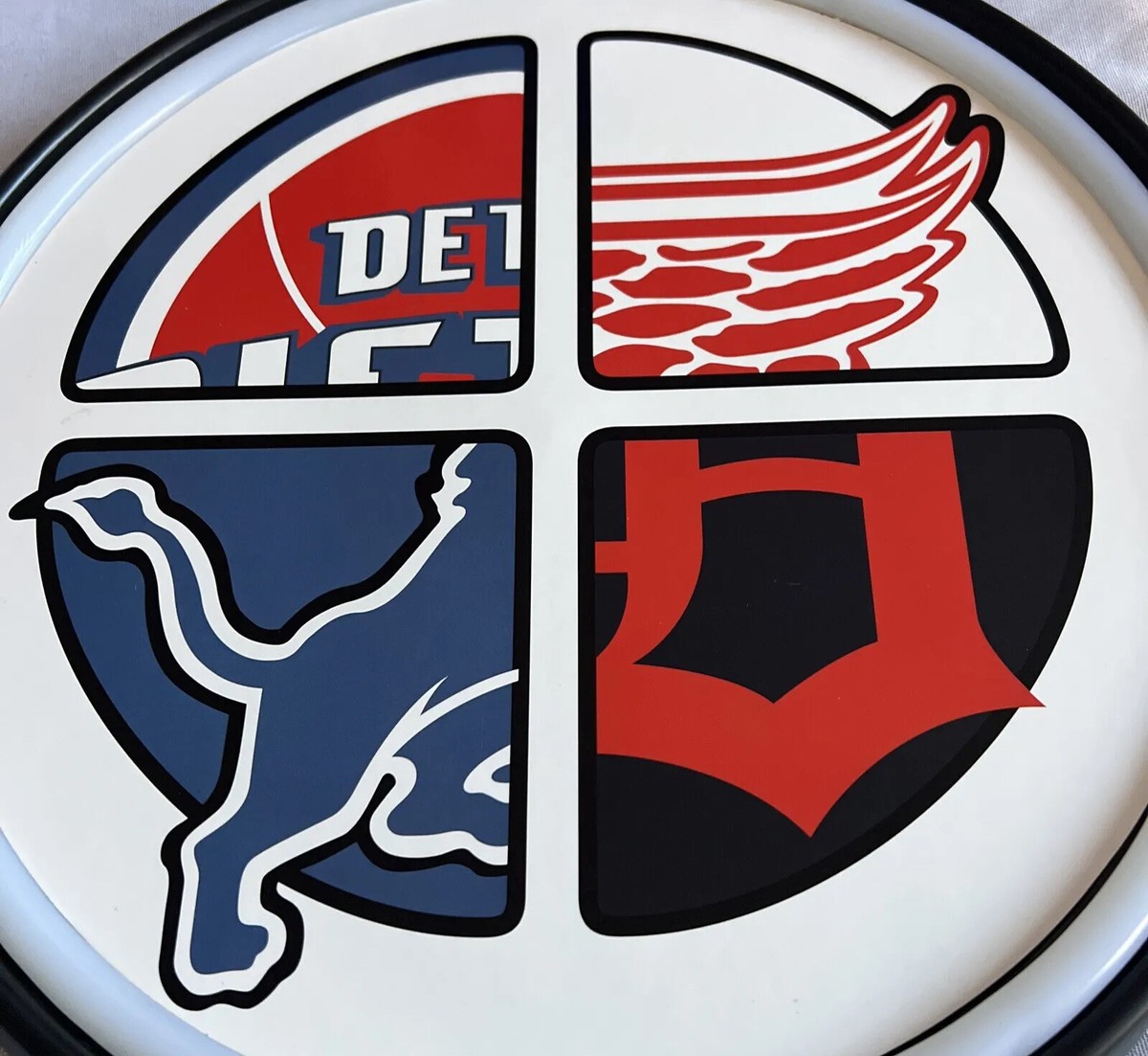 Red Detroit Lions Logo