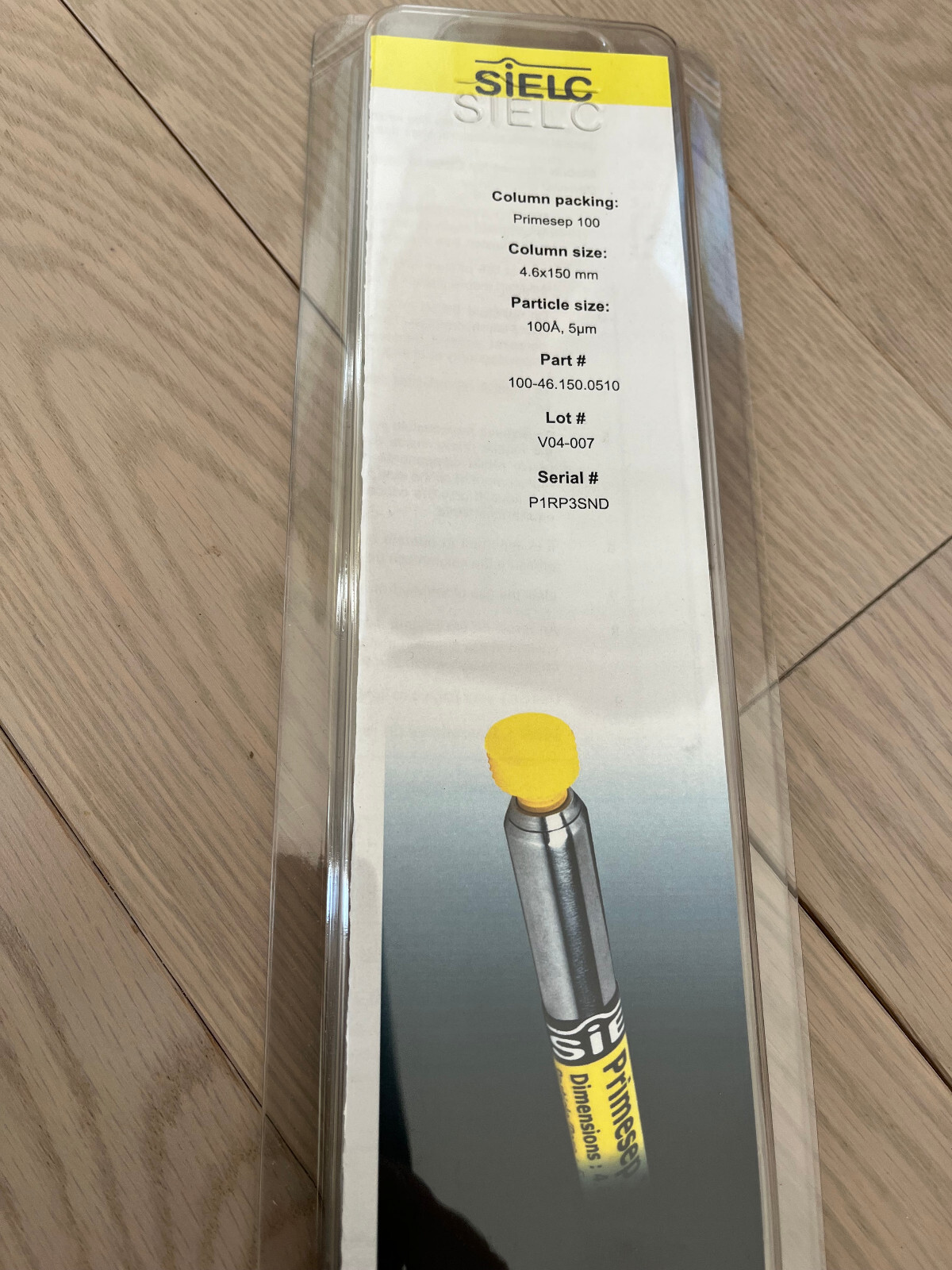 New HPLC column SIELC Primesep 100 150x4.6 mm 5 um 100-46.150.0510 ...