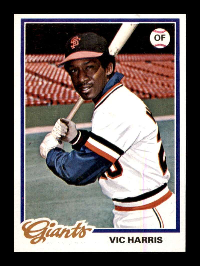 1978 Topps Vic Harris #436 San Francisco Giants | eBay
