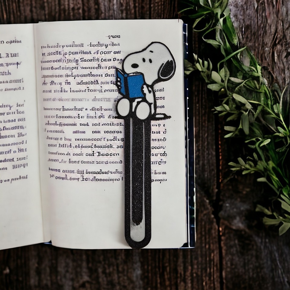Giftable Cute Snoopy Bookmark for Book Lovers Reading (3 pack) | eBay
