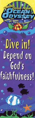 Good News Ocean Odyssey Bookmark: "Dive In!" (Vacation Bible School ...