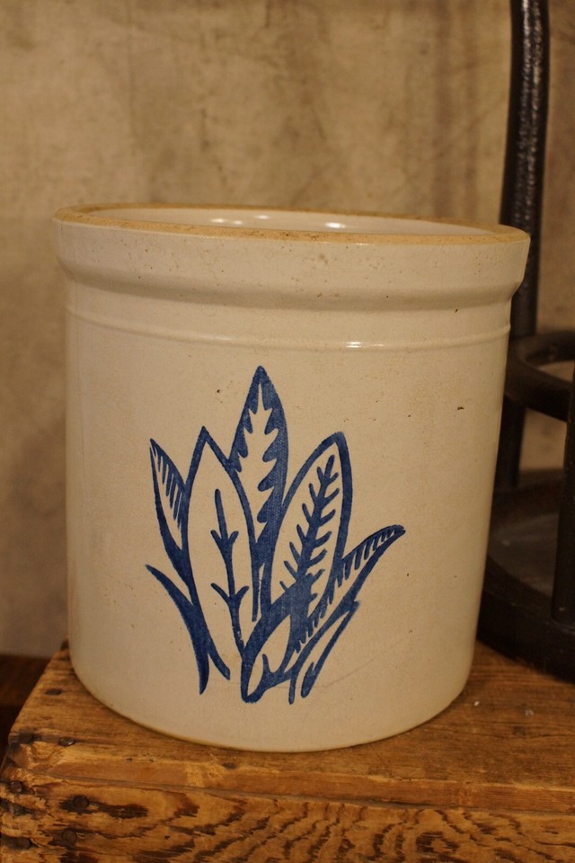 Antique Western Stoneware 2 Gallon Crock Monmouth ILL | eBay