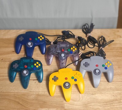 Official Nintendo 64 N64 Authentic Original OEM NUS-005 Controller | eBay