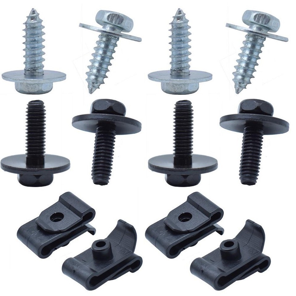 50x Fit For Toyota Engine Cover Clip Screw Undertray Splash Liner ...
