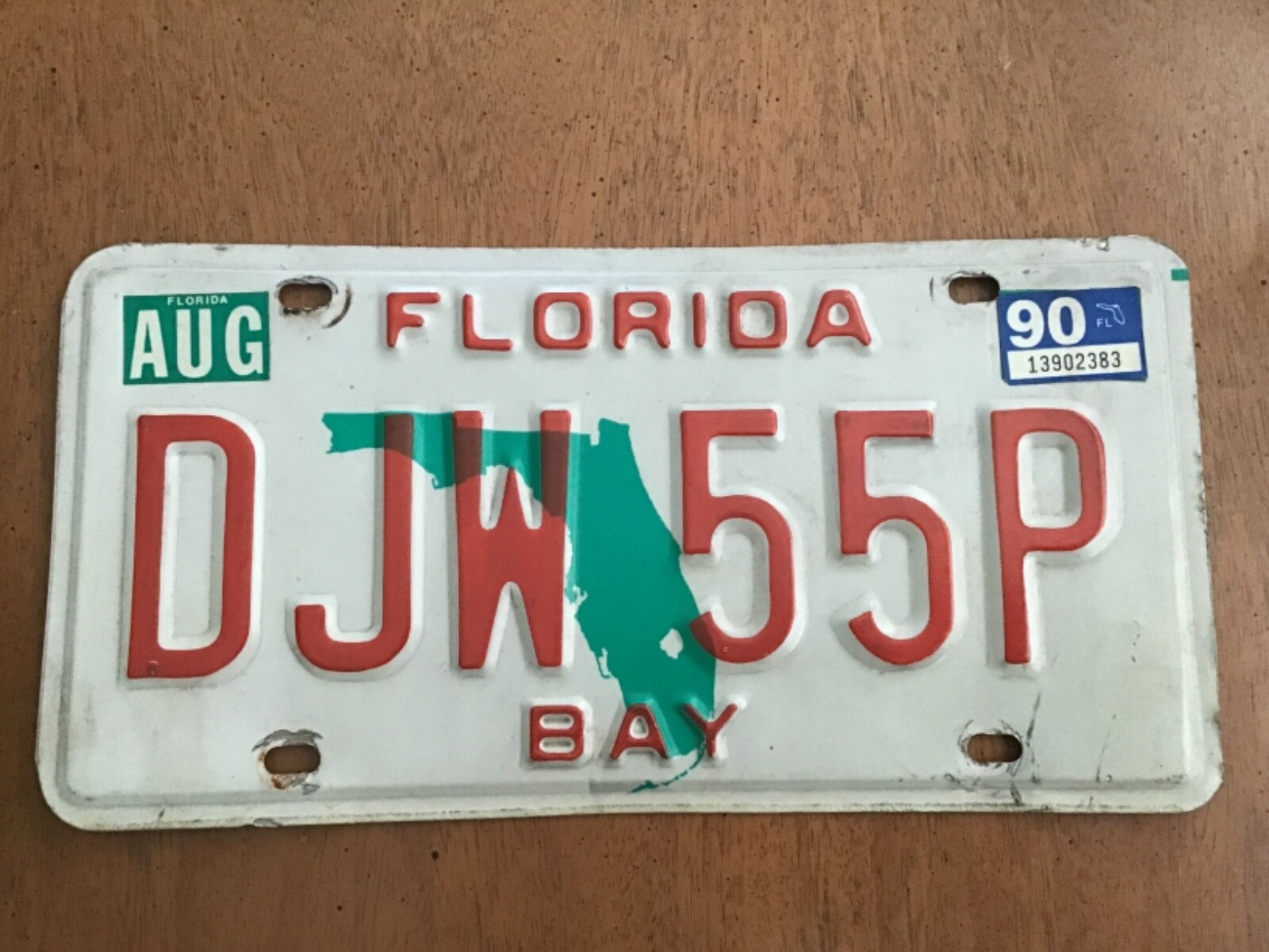 1990 Florida License Plate Tag Bay | eBay