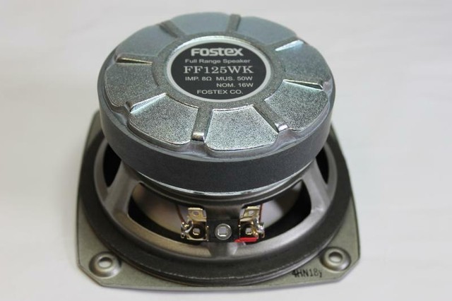 Fostex FF 125 WK Ff125wk - 12 Cm Full Range Broadband Speaker 1 Pair ...
