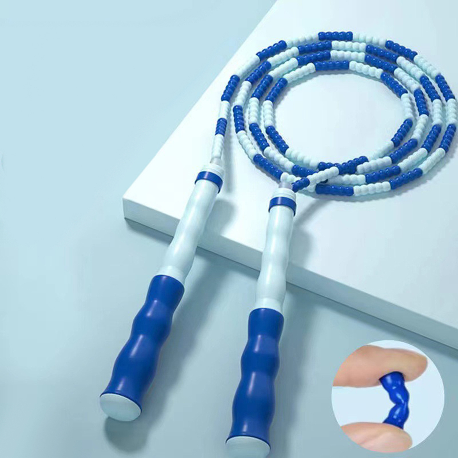 Jump Rope Comfortable Grip Exercise Workout Tangle-free Skip Rope Pvc ...