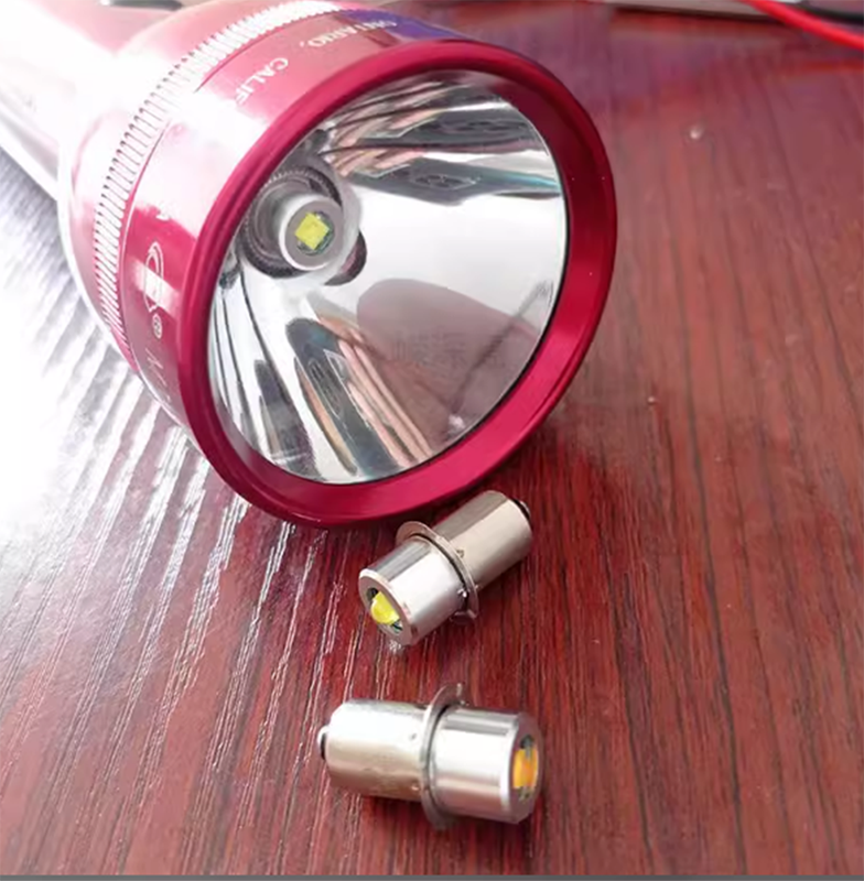 2X LED Lamp 3V for KPR102 (K1) (PR31) Krypton PR Bulb Cell Flashlight ...