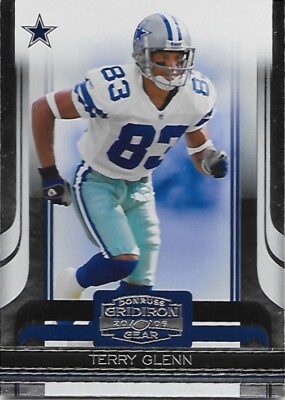2006 Donruss Gridiron Gear #31 Terry Glenn - Dallas Cowboys | eBay
