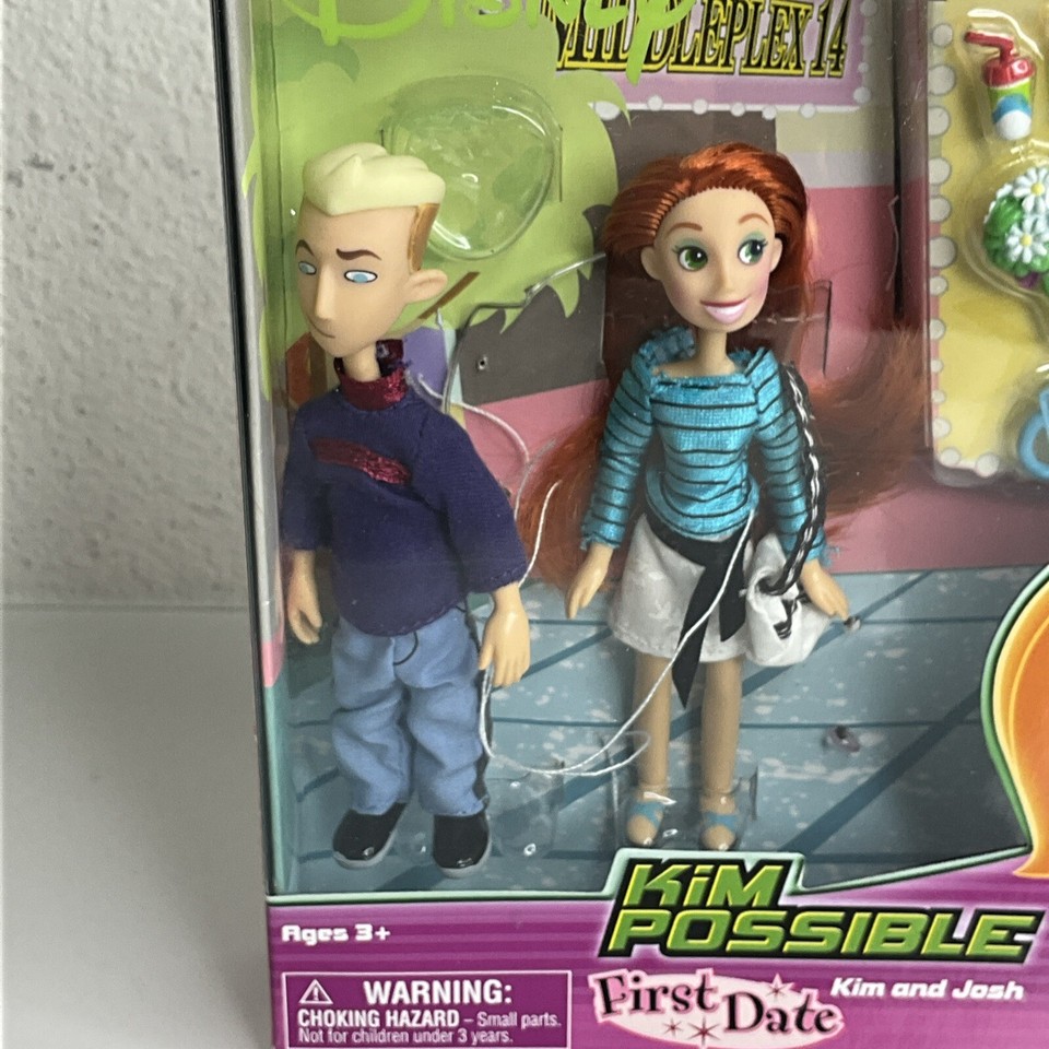 Disney Kim possible Kim & Josh First Date Super Rare Toy Set | eBay