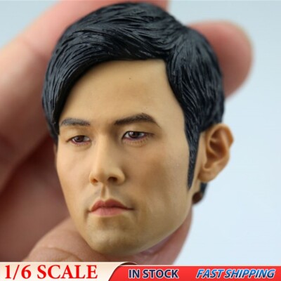 1/6 Jay Chou Asian Man Male Head Sculpt F 12" Hot Toys Worldbox Body ...