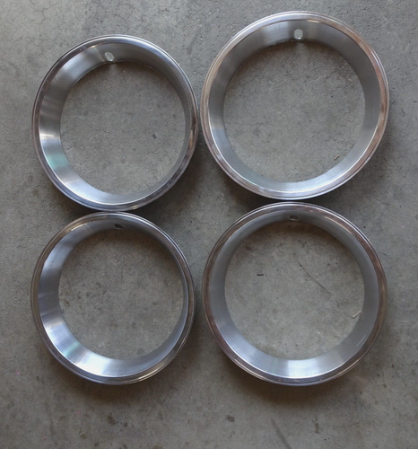 Mopar Beauty Trim Rings set 14'' Cuda, Dart, GTX, Coronet, Charger ...