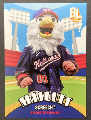 2024 Topps Big League Mascots Screech Washington Nationals #M-27 | eBay