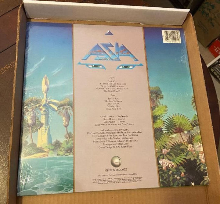 ASIA Alpha 1983 Vinyl LP Record Sealed CUT OUT | eBay