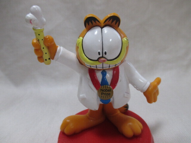 Garfield Figure Pvc With Stand Nobel Prize Prize/Usa Character Ametoy ...