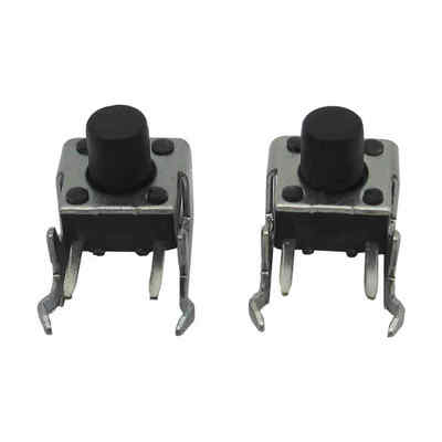 20Pcs 6x6x7mm Right Angle 2 Pin Momentary Tactile Tact Push Button ...