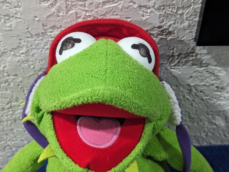Vintage 25" Kermit The Frog Plush Macy's Jim Henson's Puppets With ...