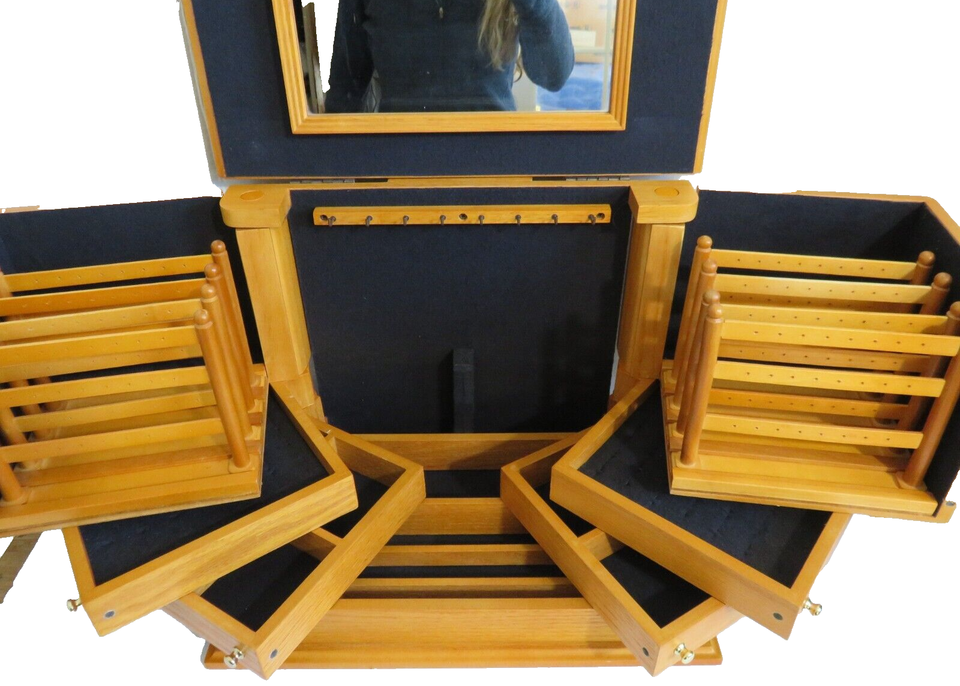 Lori Greiner 4Tier For Your Ease Only Safekeeper Delux Jewelry Storage ...