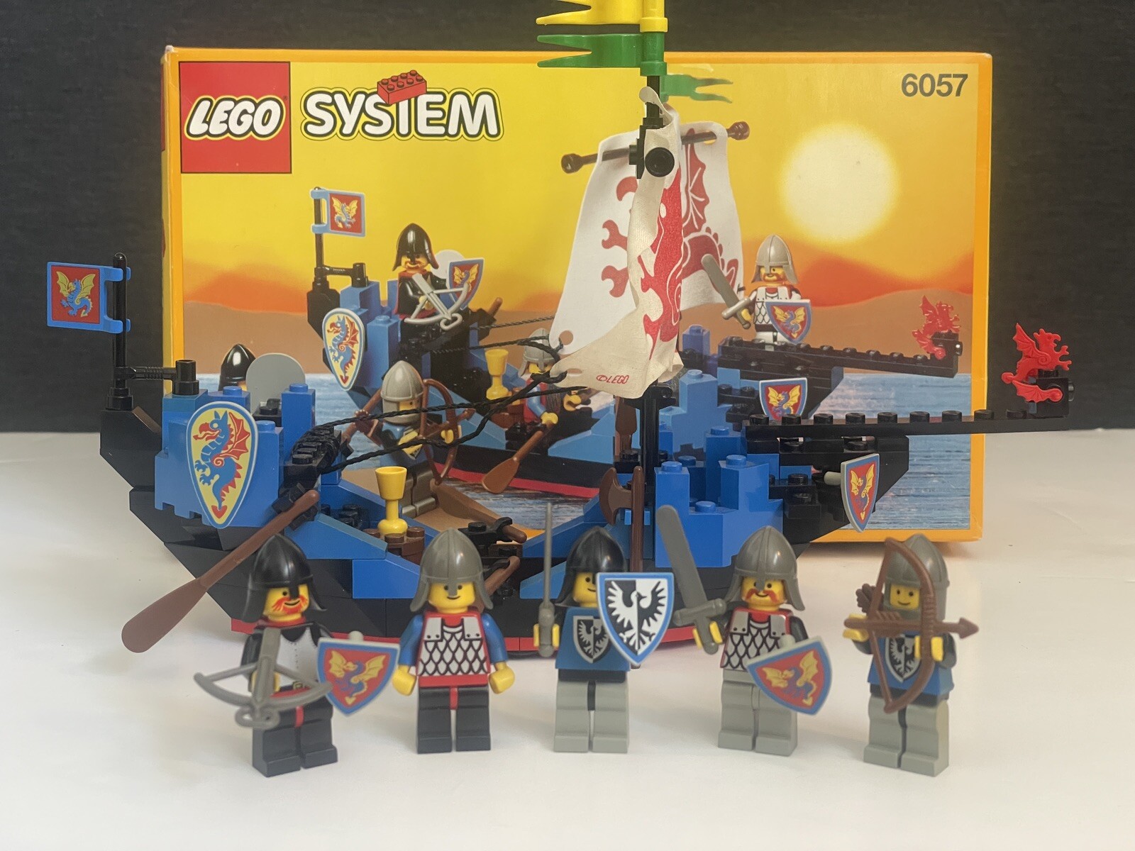 LEGO #6057 - Sea Serpent - Complete with box and manual - Very good ...