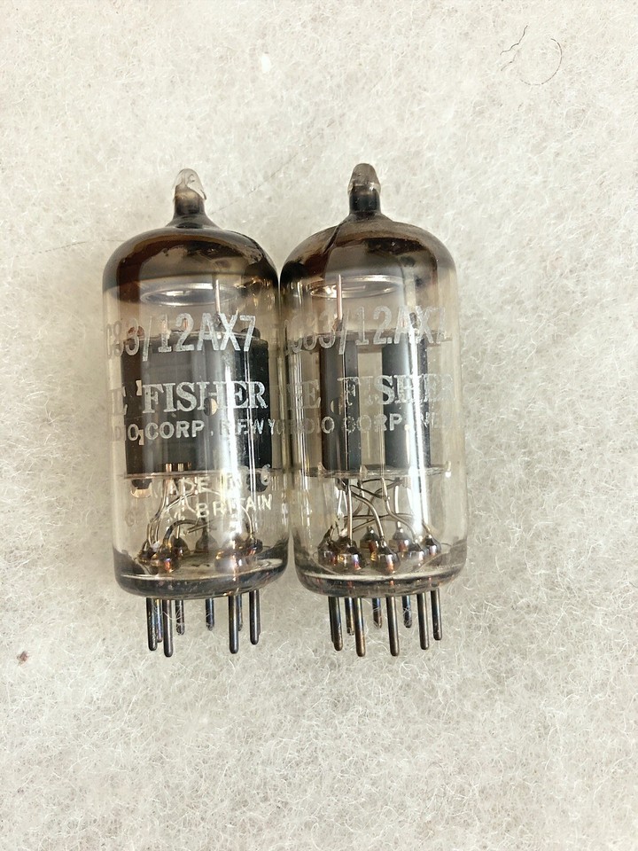 Mullard 12AX7 ECC83 Short Plates O Getter NOS NIB Matched Pair | eBay