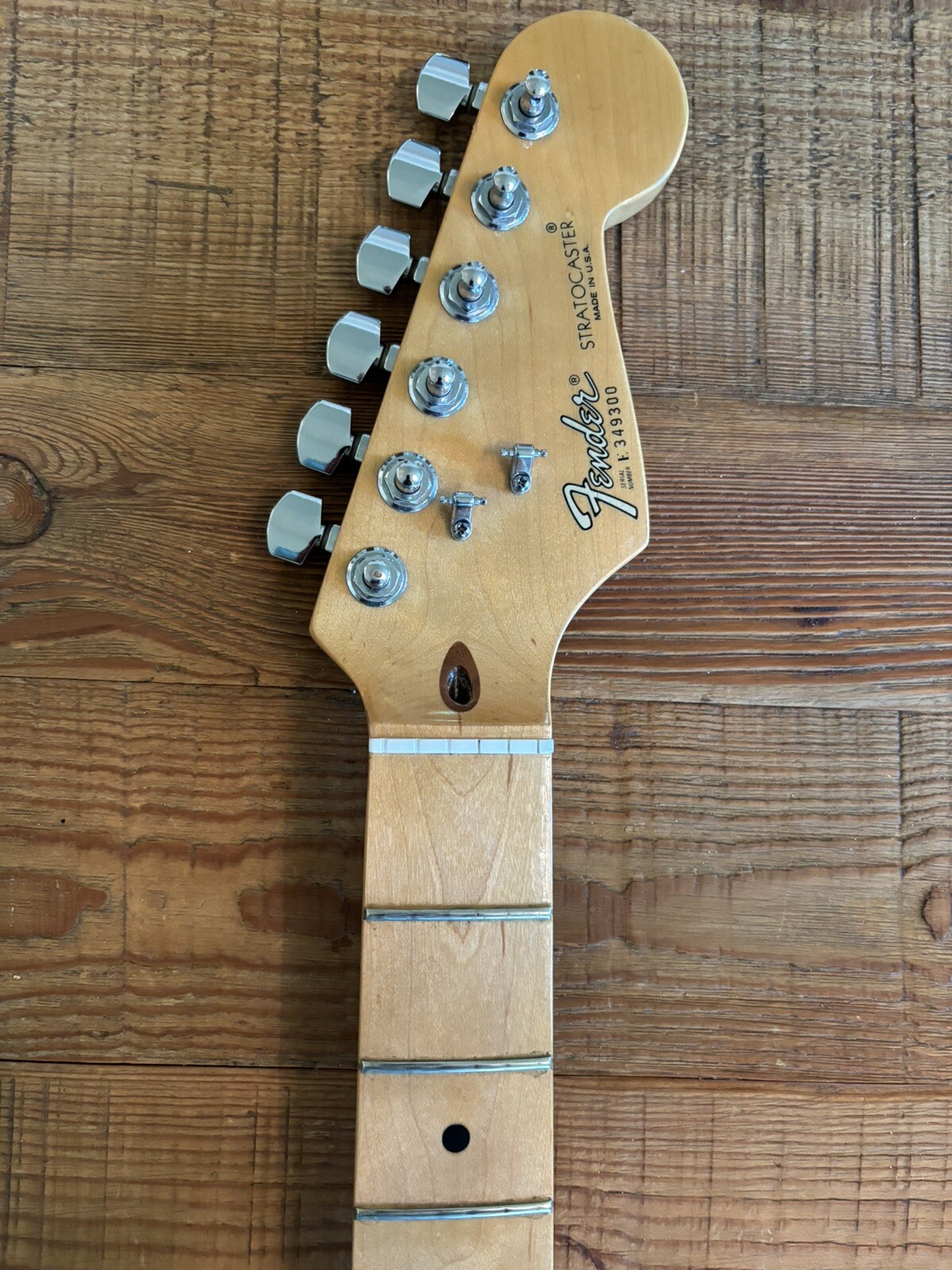1986 Vintage American Standard Fender Strat Maple Neck W/Tuners | eBay