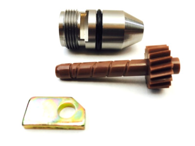 TH350 / 350C Speedometer gear housing Bullet with Brown 18 tooth driven ...