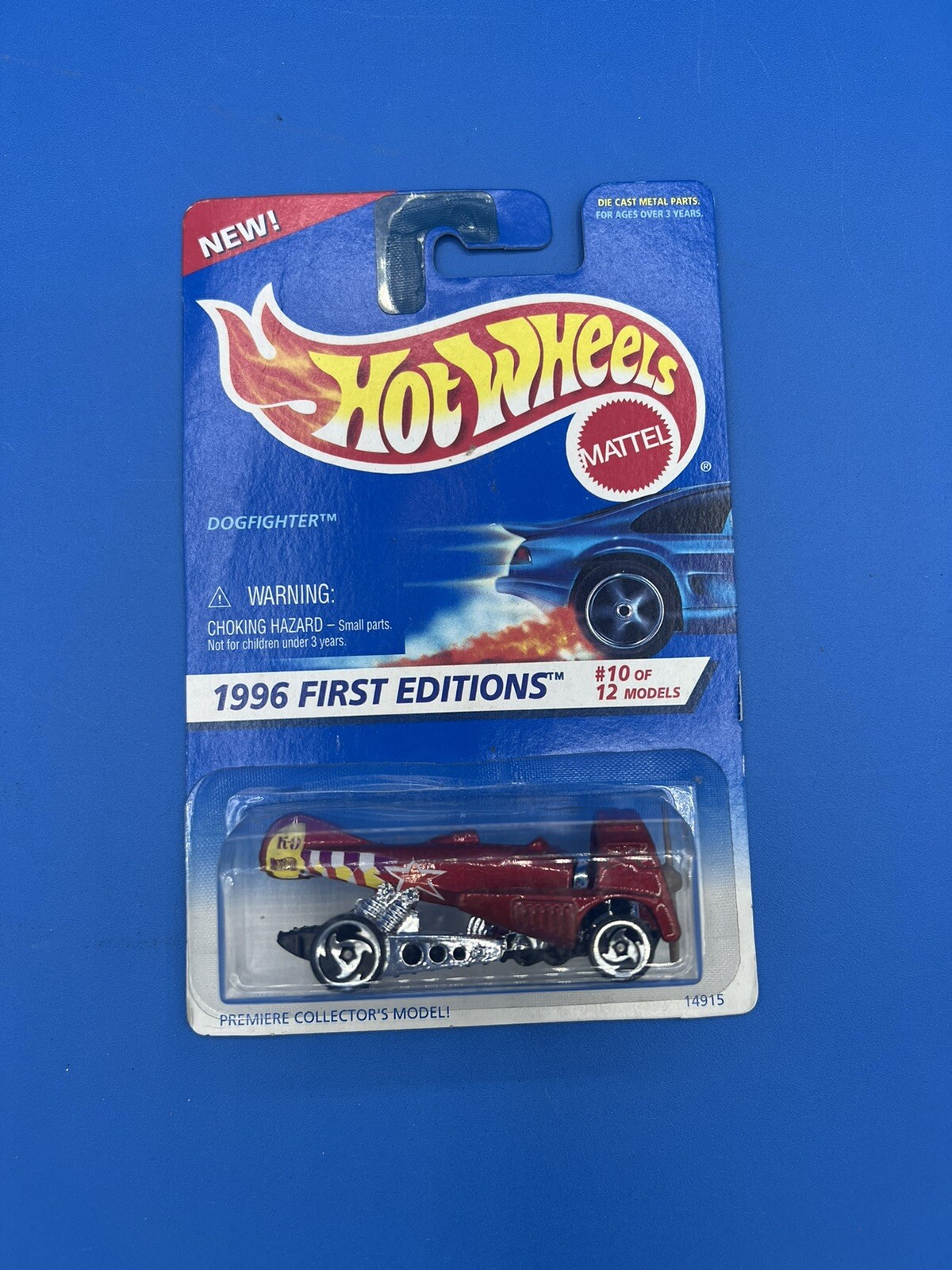 HOT WHEELS 1996 FIRST EDITIONS - DOG FIGHTER #375 - BLUE CARD | eBay
