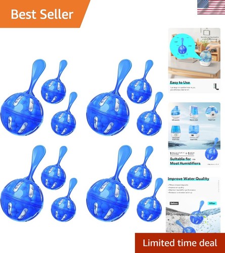 Effortless Humidifier Care: 12 Cleaning Balls for Odor Removal & Water ...