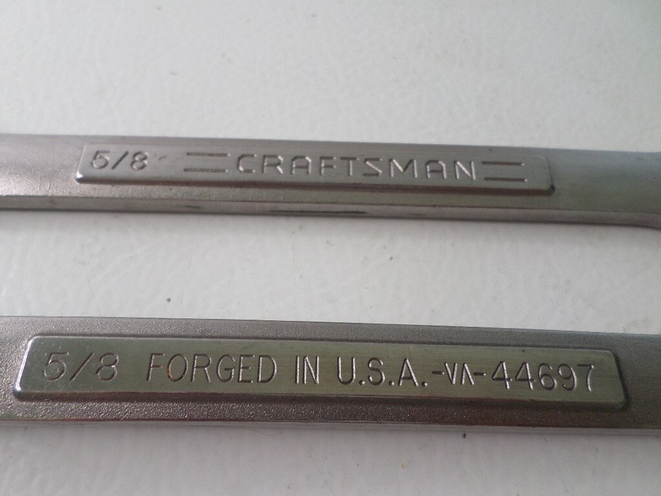 NEW Craftsman 5/8" Combination Wrench 12 Point 44697 | eBay