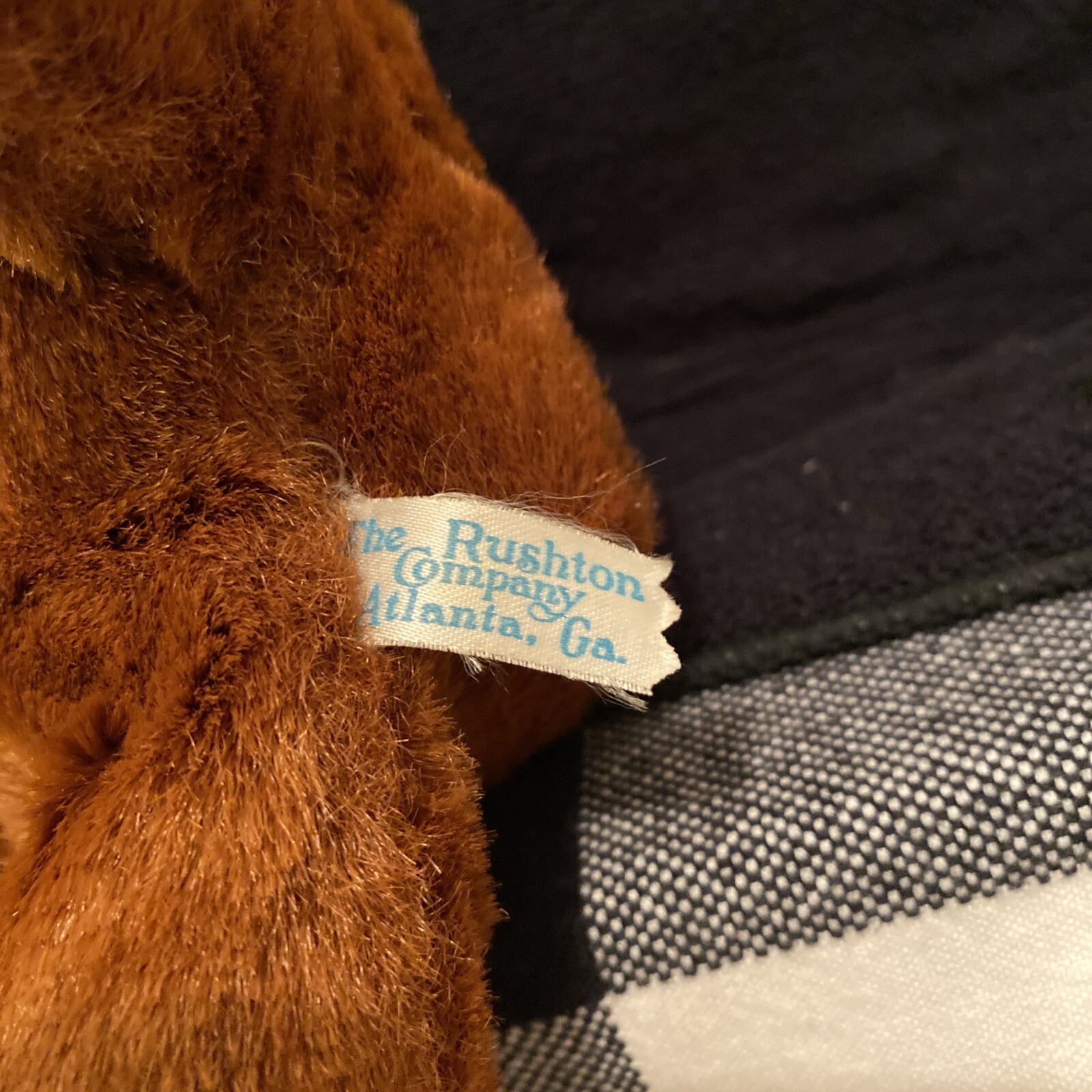 The RUSHTON Co. Vtg 1950’s RARE Brown Teddy Bear Stuffed Animal 13” EUC ...