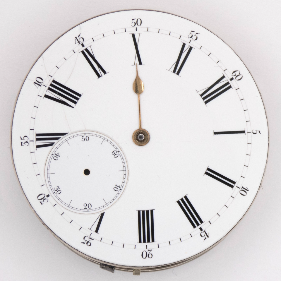 LeCoultre & Borgeaud 43 x 10 mm Repeater Antique Pocket Watch Movement ...