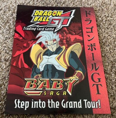 2003 Dragon Ball GT TCG Baby Saga Booster Card Store Sales Flyer | eBay