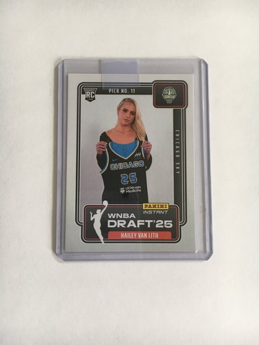 2025 PANINI INSTANT #DN10 RC HAILEY VAN LITH WNBA DRAFT 11'th PICK ...