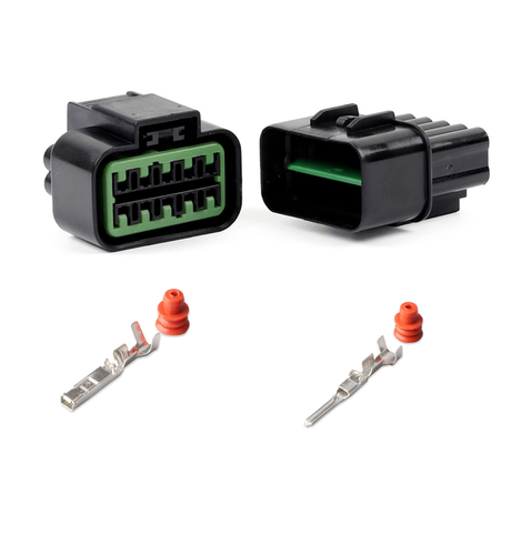 KUM 090 Series 10 pins Male Female Waterproof Connector PB625-10027 ...