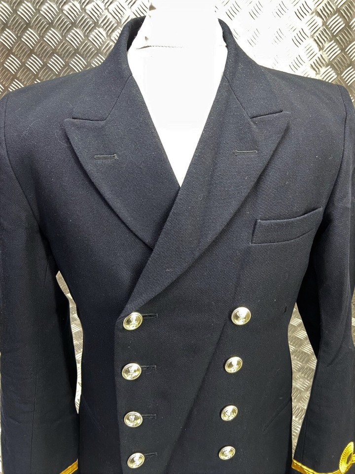 No1B Sub-Lieutenant Barathea Dress RN Uniform Jacket British Royal Navy ...
