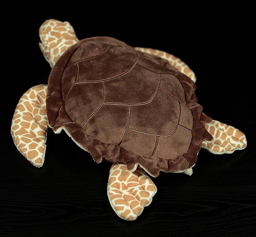 Brown Leatherback Turtle 12" Stuffed Animal Plush Toys Toddler Doll ...