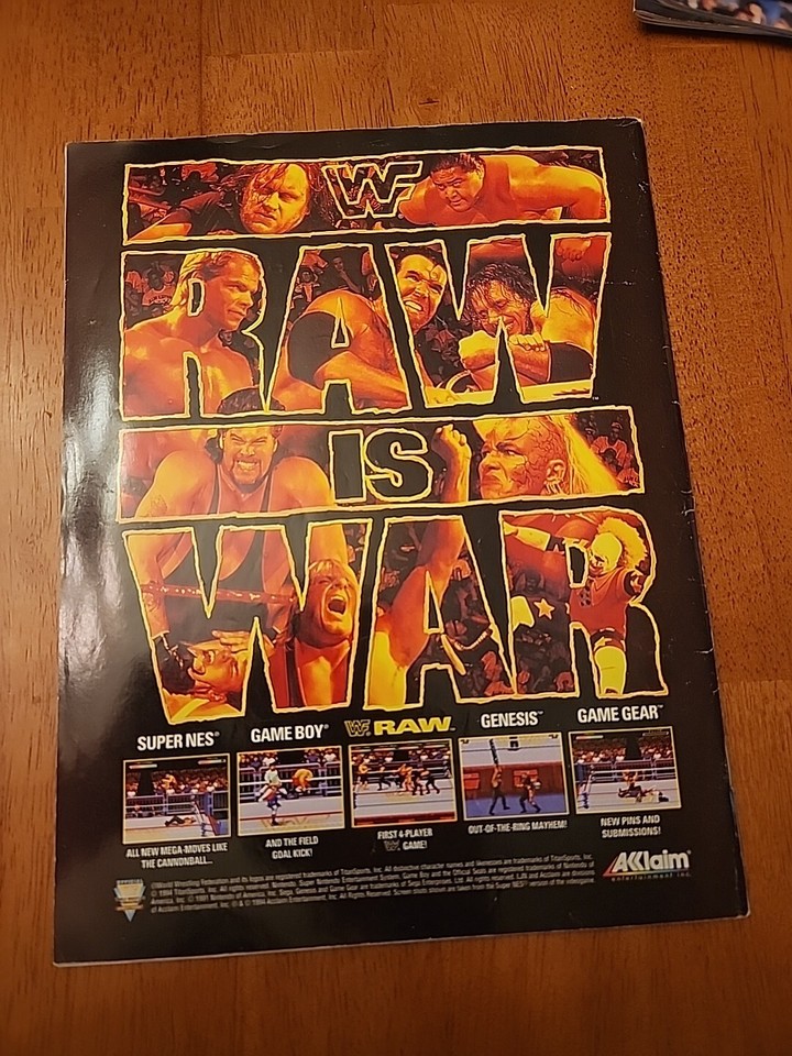WWF Magazine 1994 Year in Review Bodyslams and Memories HBK Bret Hart ...