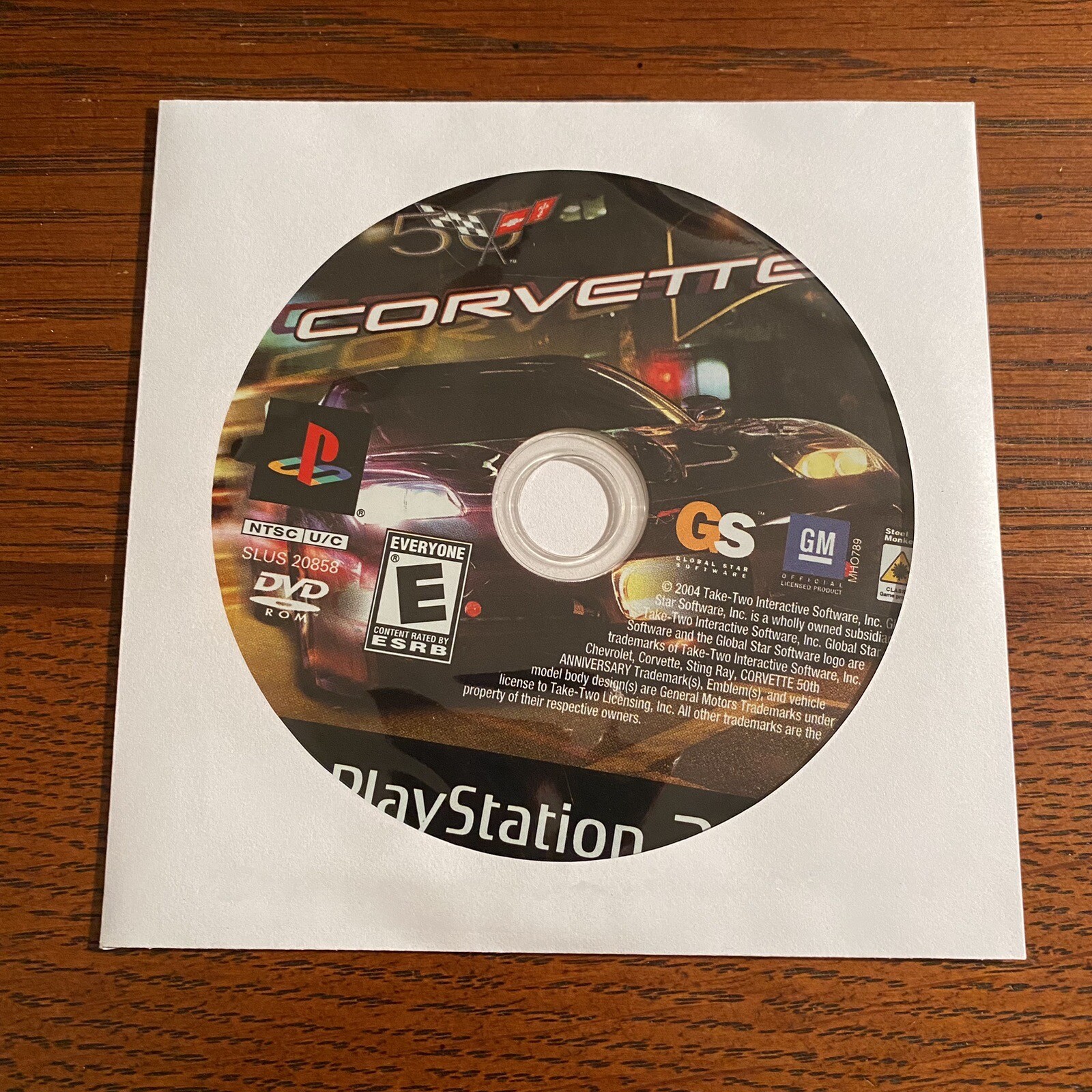 Corvette (Sony PlayStation 2 PS2) Disc Only, Tested, Working | eBay