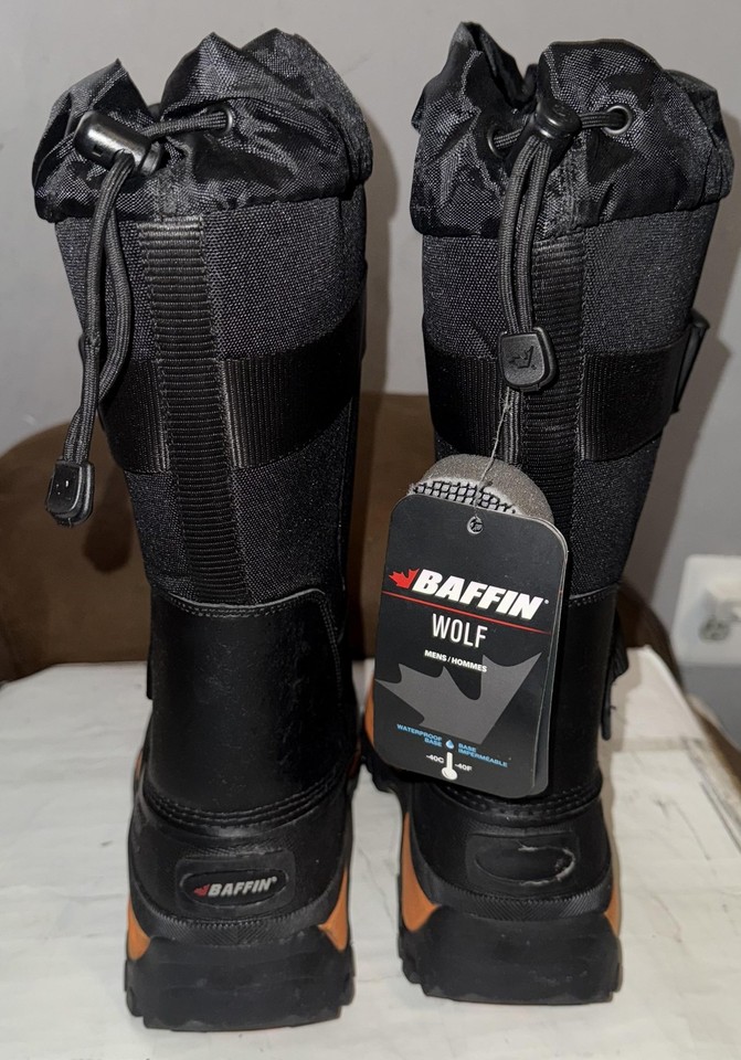 Baffin Wolf Boots Mens Size 12 Waterproof Insulated Winter Snow Arctic ...