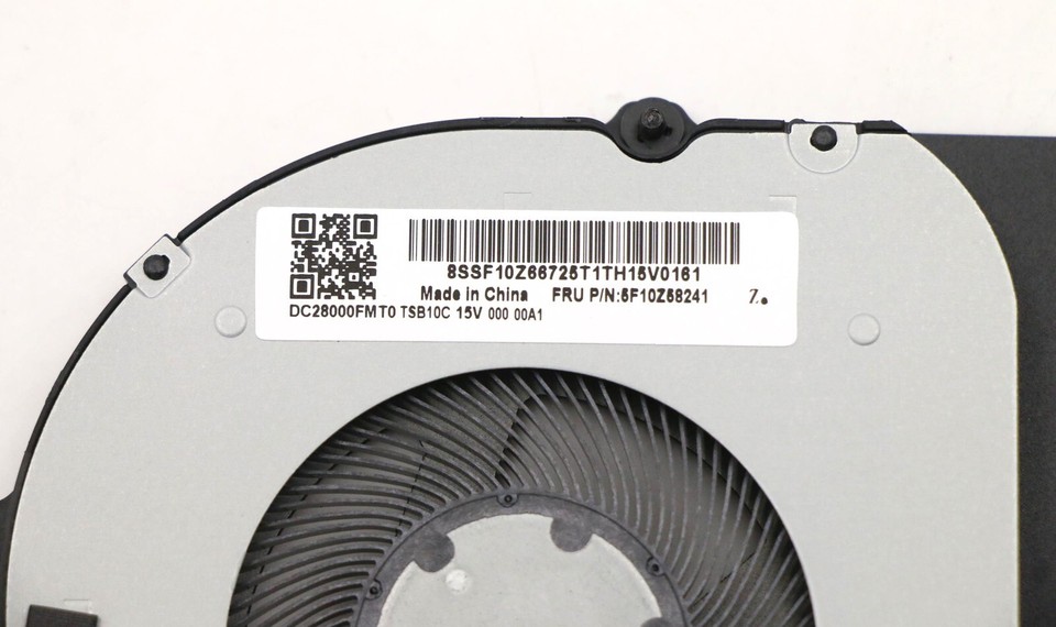 New Lenovo Thinkpad L15 Gen 1 L15 Gen 2 CPU Cooling Fan 5F10Z58241 ...