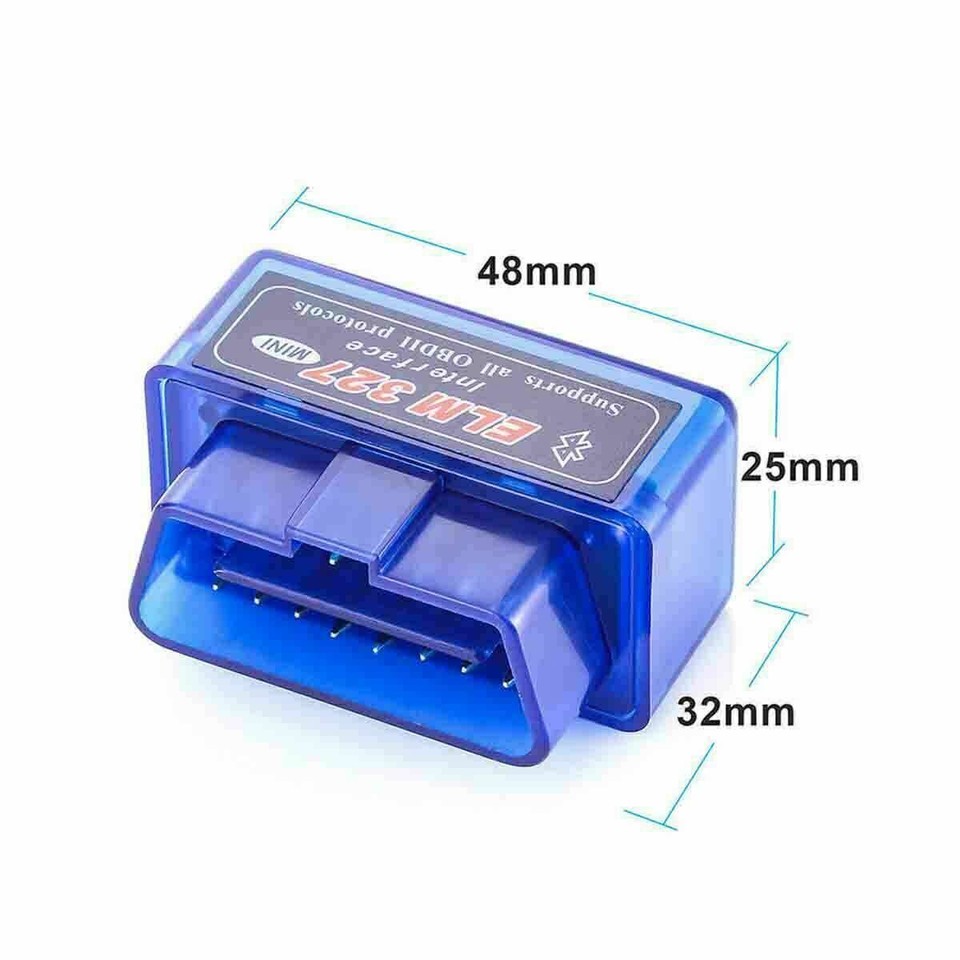 ELM327 V2.1 ODB2 Scanner ODB-II Wireless Bluetooth Car Auto Detection ...