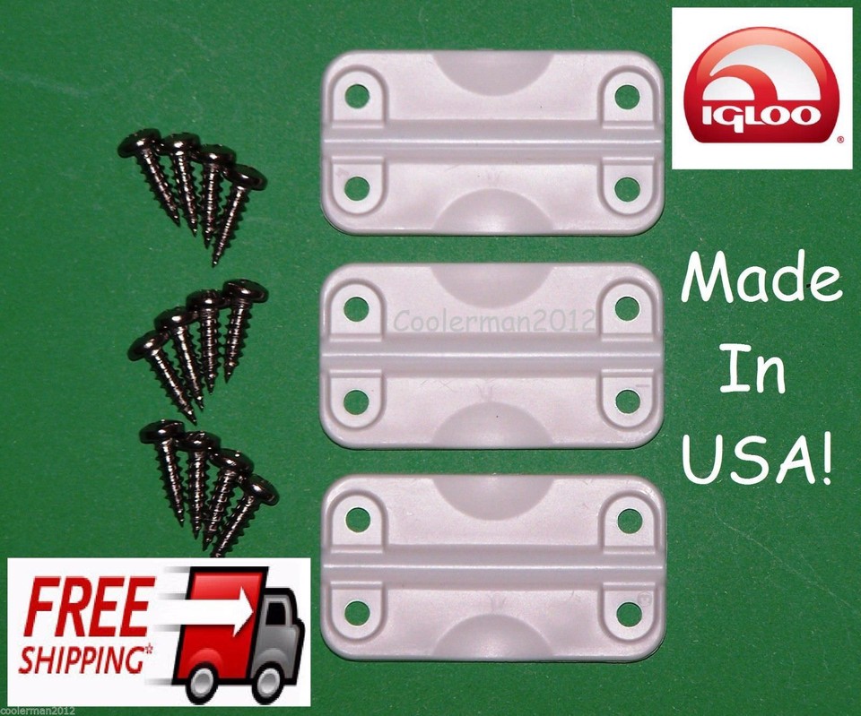 IGLOO COOLER PARTS HINGE LATCH DRAIN PLUG LID STRAP CAP HANDLE ...
